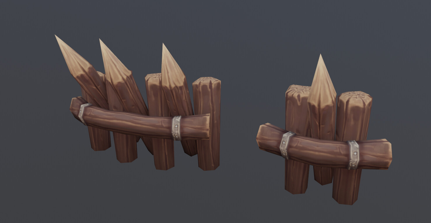 ArtStation - Hand Painted WoW Inspired Stakes