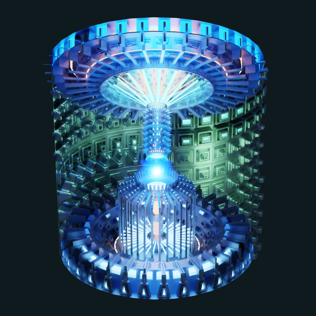 ArtStation - Forced perspective - Cylinder