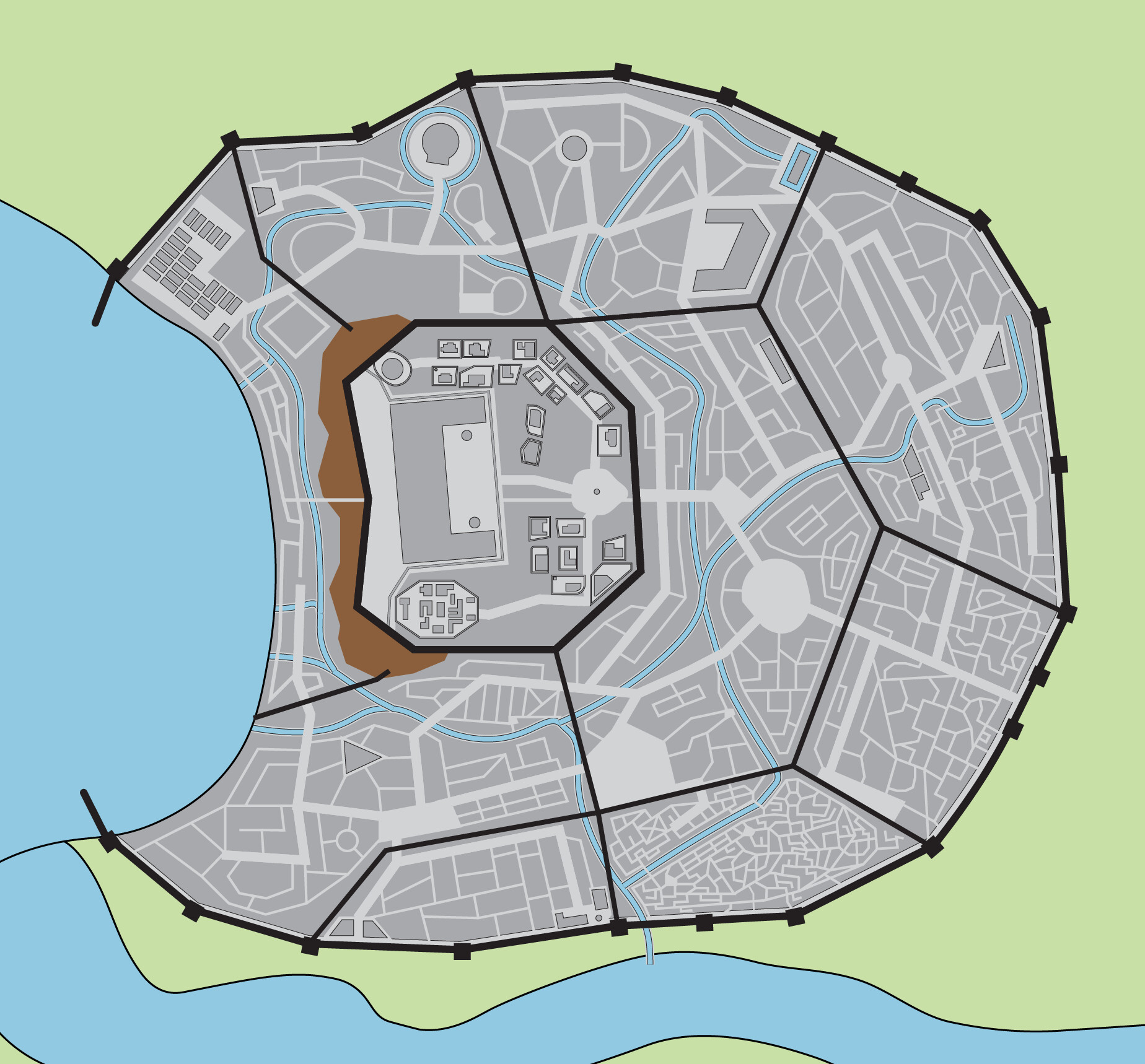 ArtStation - City Map