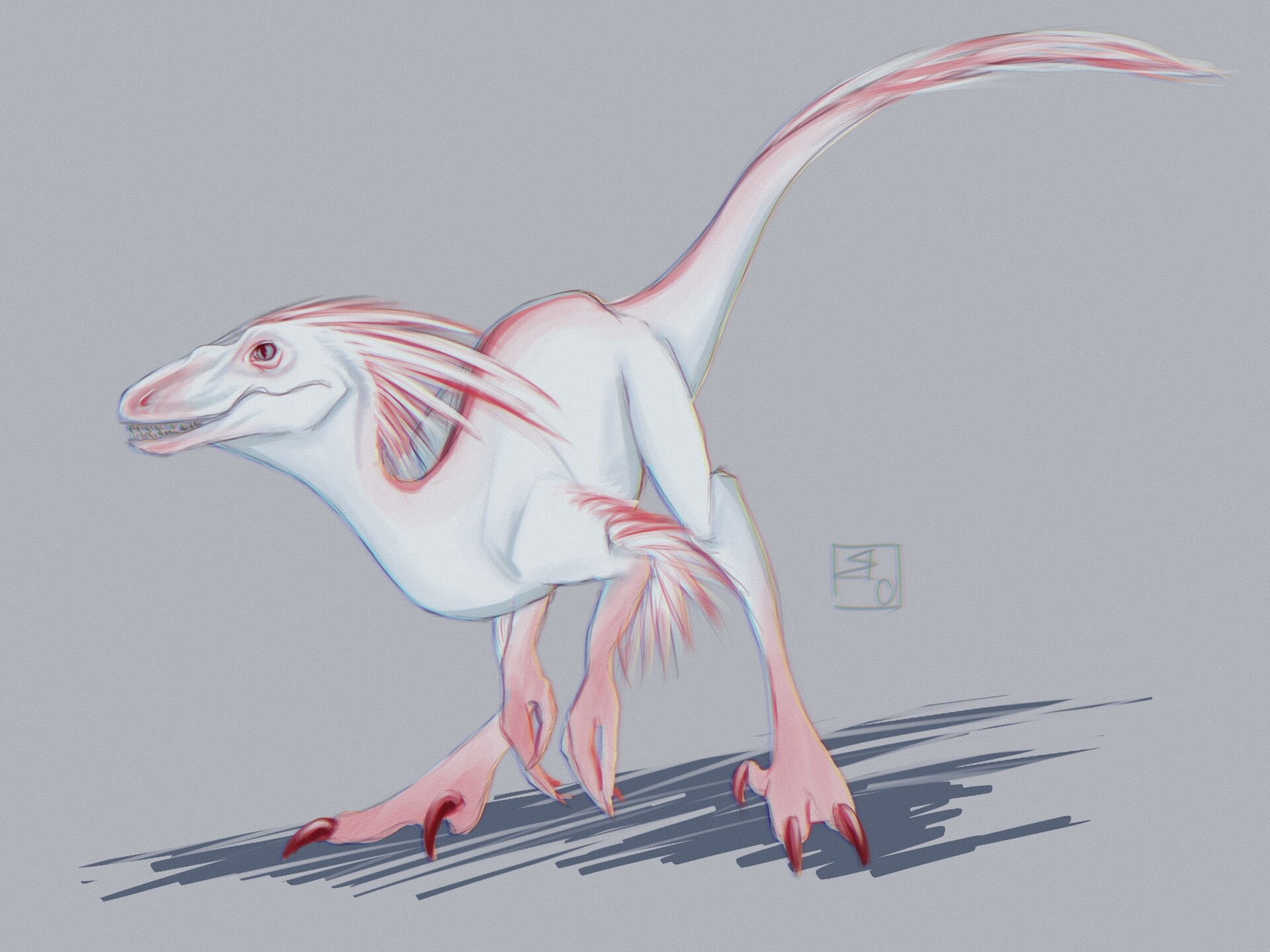 ArtStation - Albino Raptor