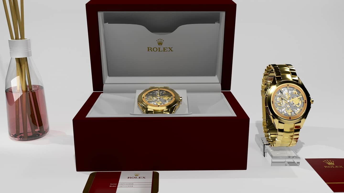 ArtStation - Realistic Rolex Watch