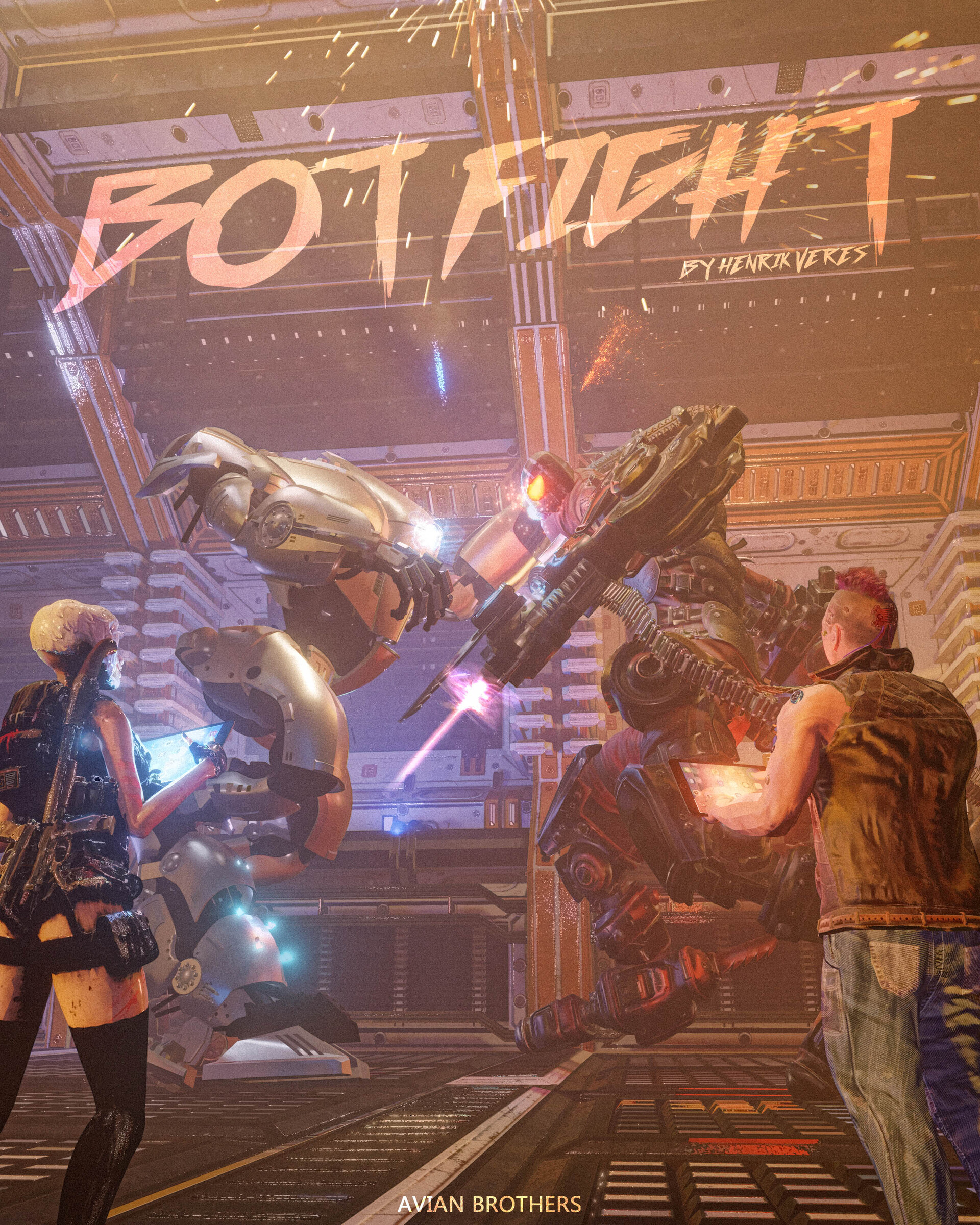 ArtStation - Day 20 - Bot Fight