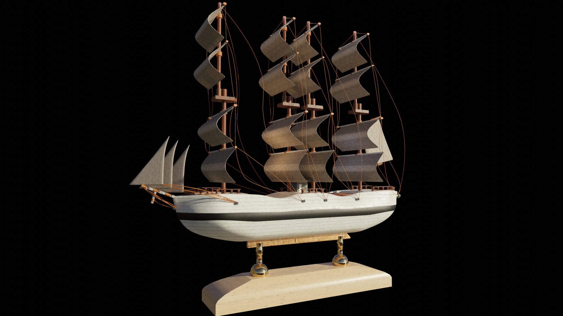 ArtStation - Galleon Model