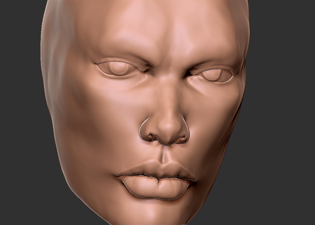 ArtStation - Le visage