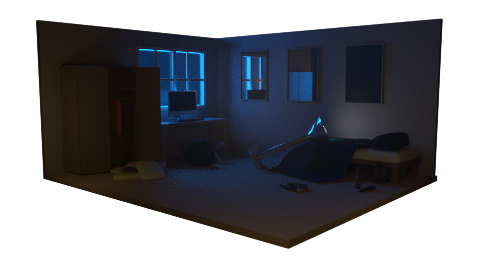 ArtStation - Room 3D model