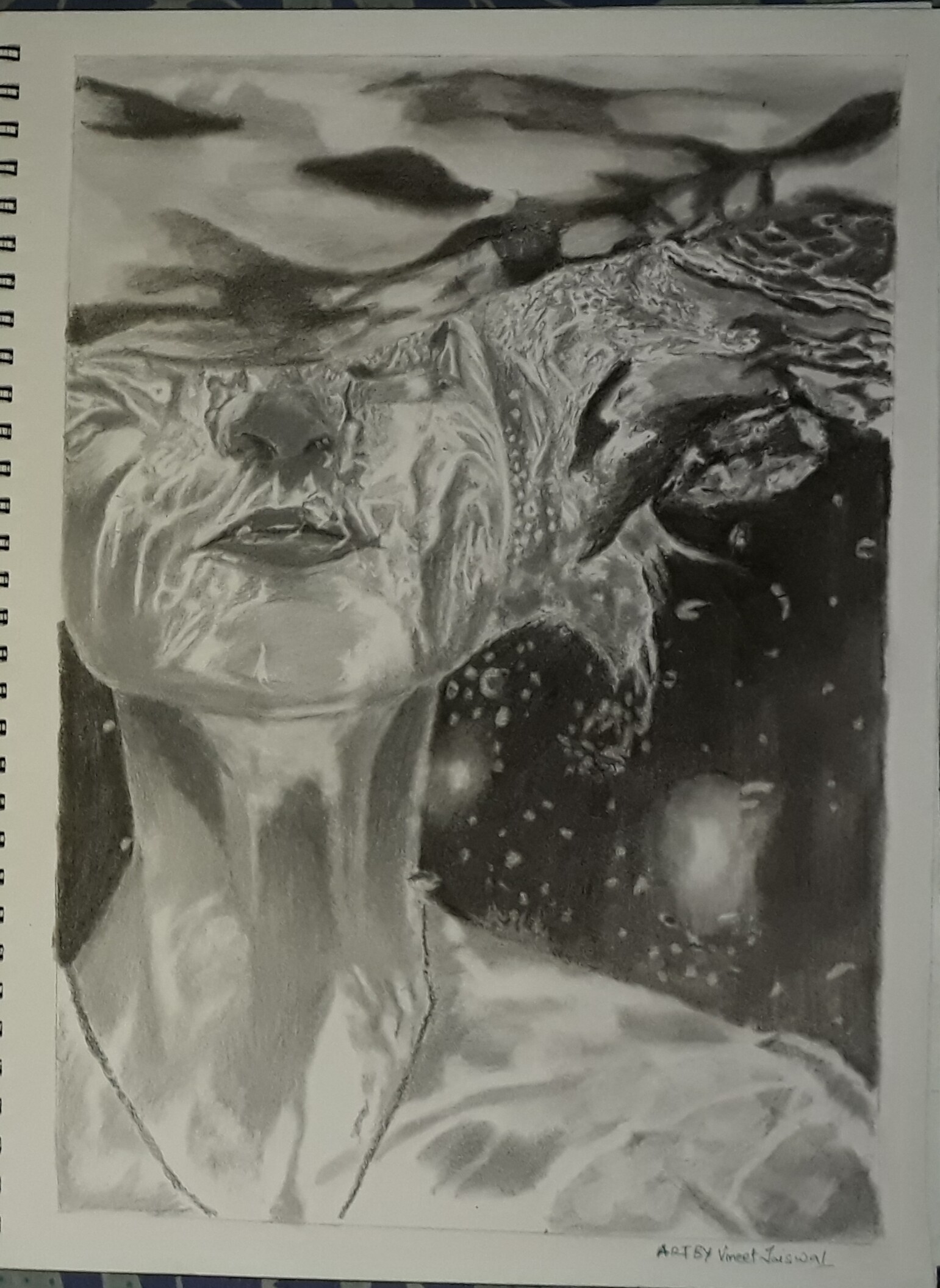 ArtStation - Drowning lady