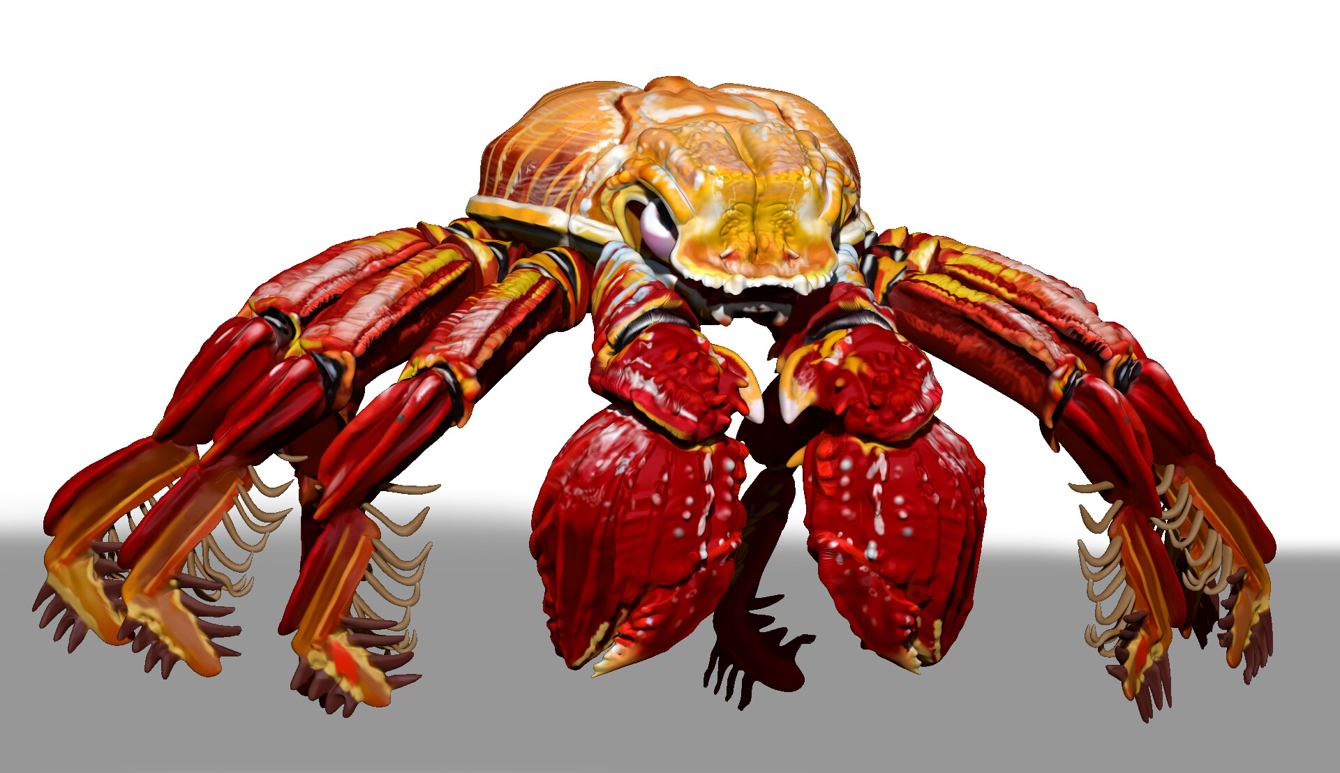 ArtStation - Red Crab Creature