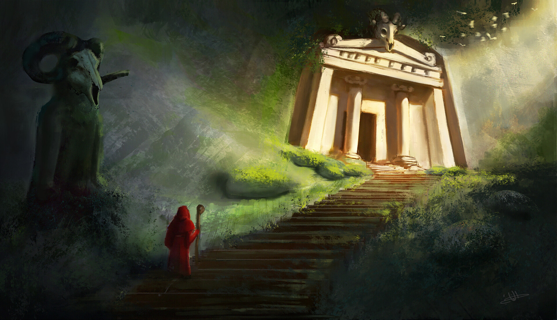 ArtStation - lost temple