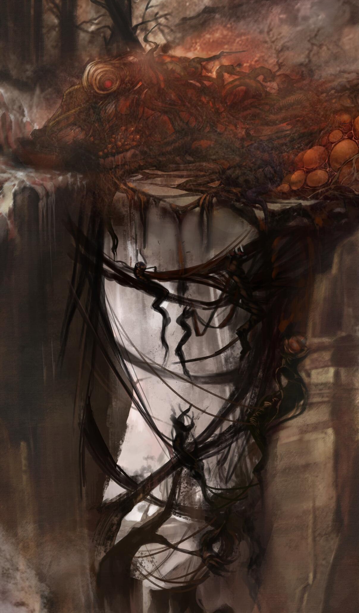 Jiwen - Jiwen For VaatiVidya Imagining Bloodborne 2 Art Competition