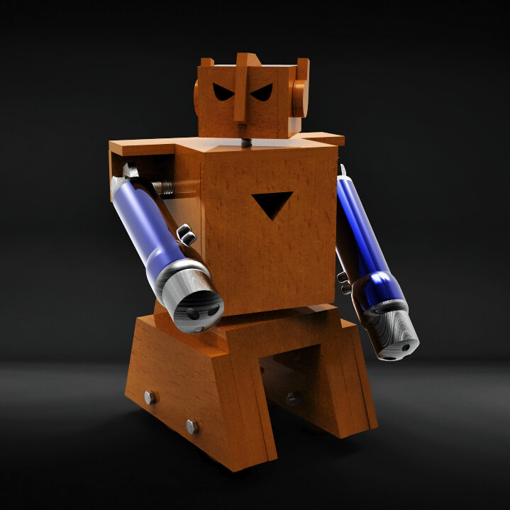 ArtStation - BEAT ROBOT (Handmade Toy)