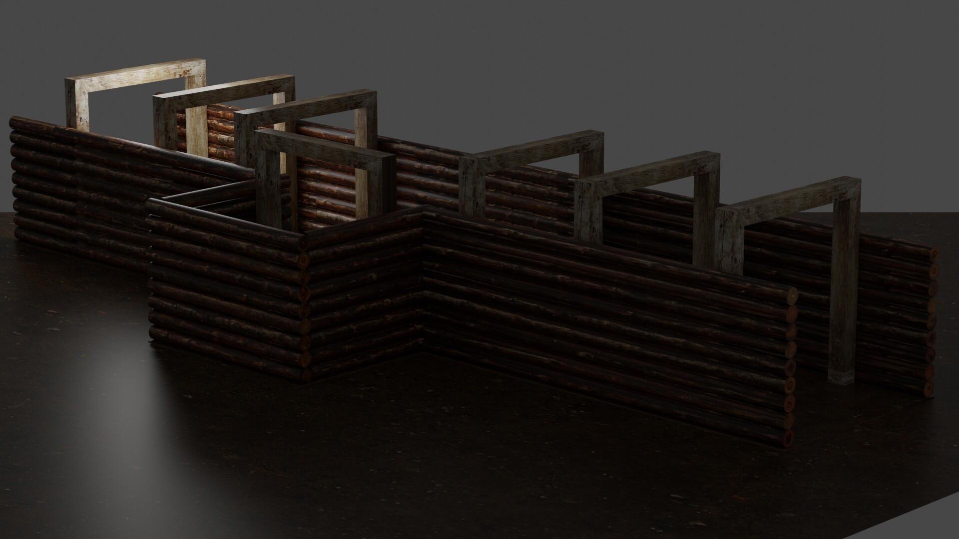 ArtStation - ww2 trench