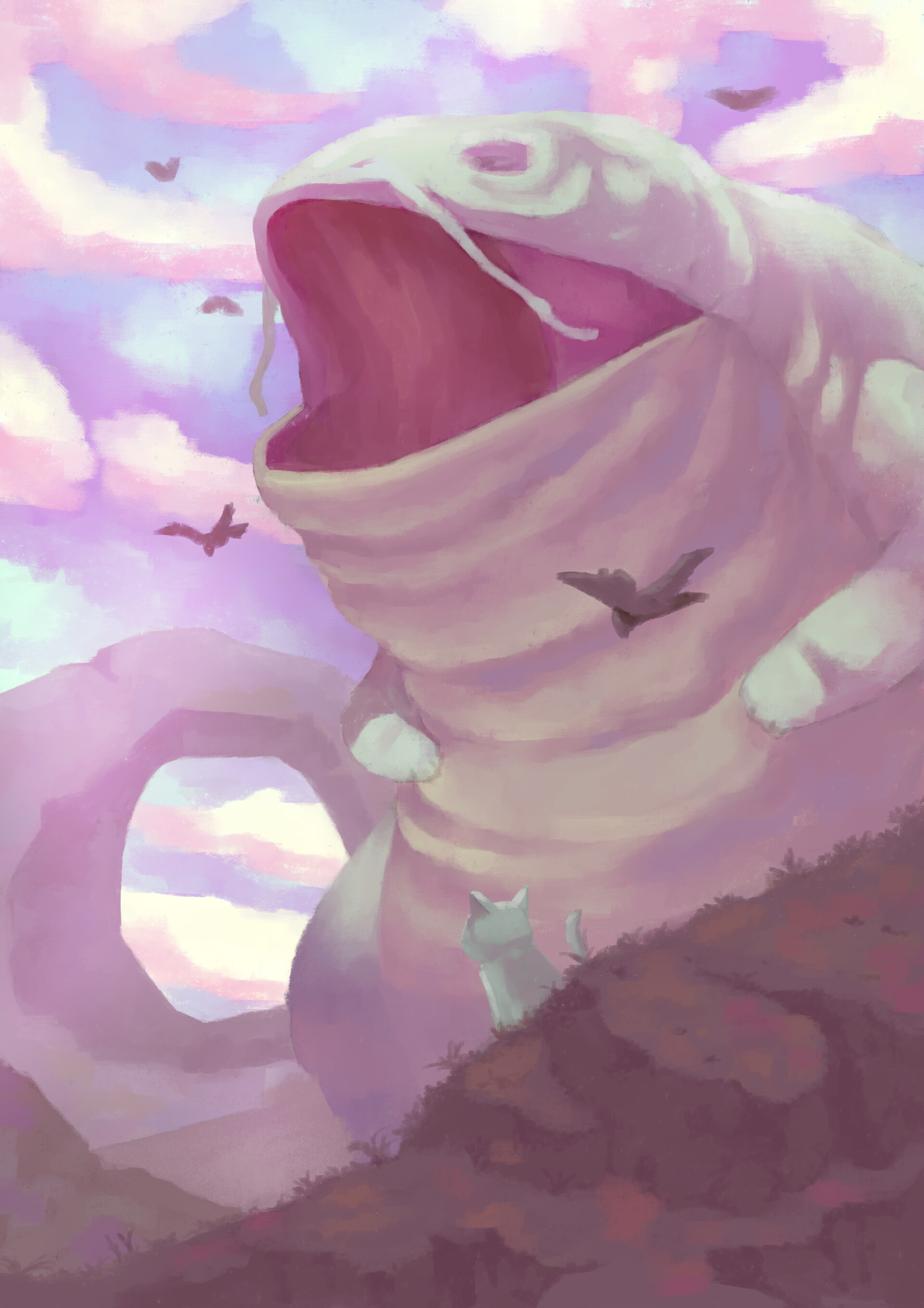 ArtStation - Giant Fat Lizard