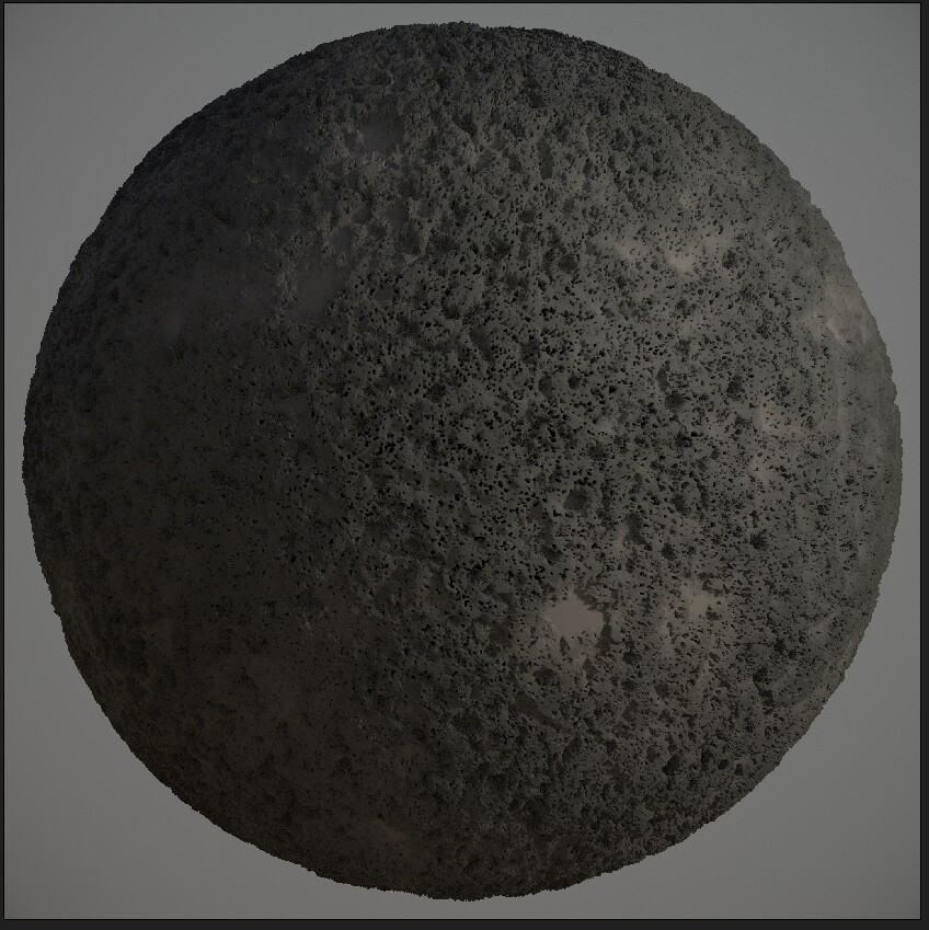 ArtStation - Environment Texture 3-Volcanic rock