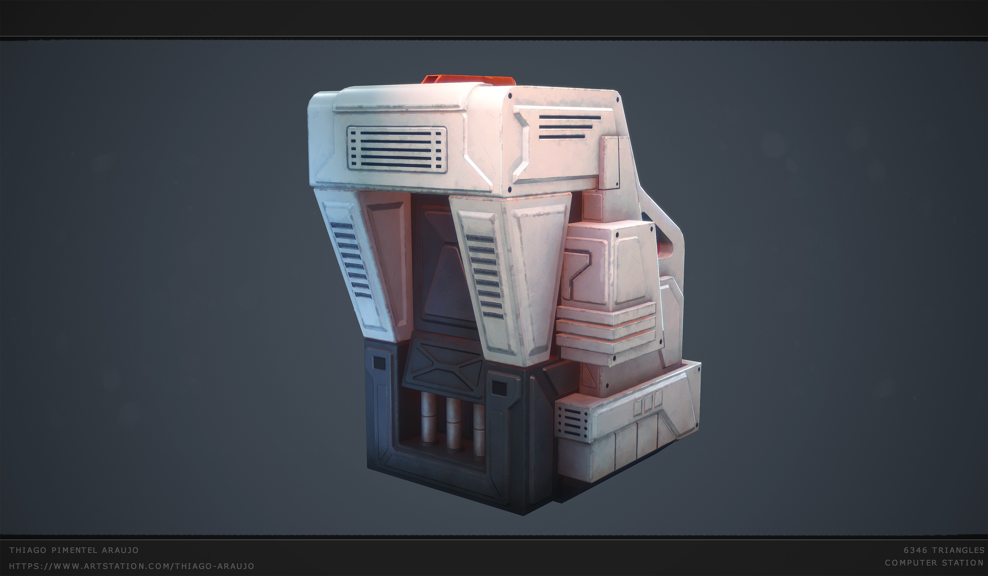 Thiago Araujo - Sci-fi Computer Station