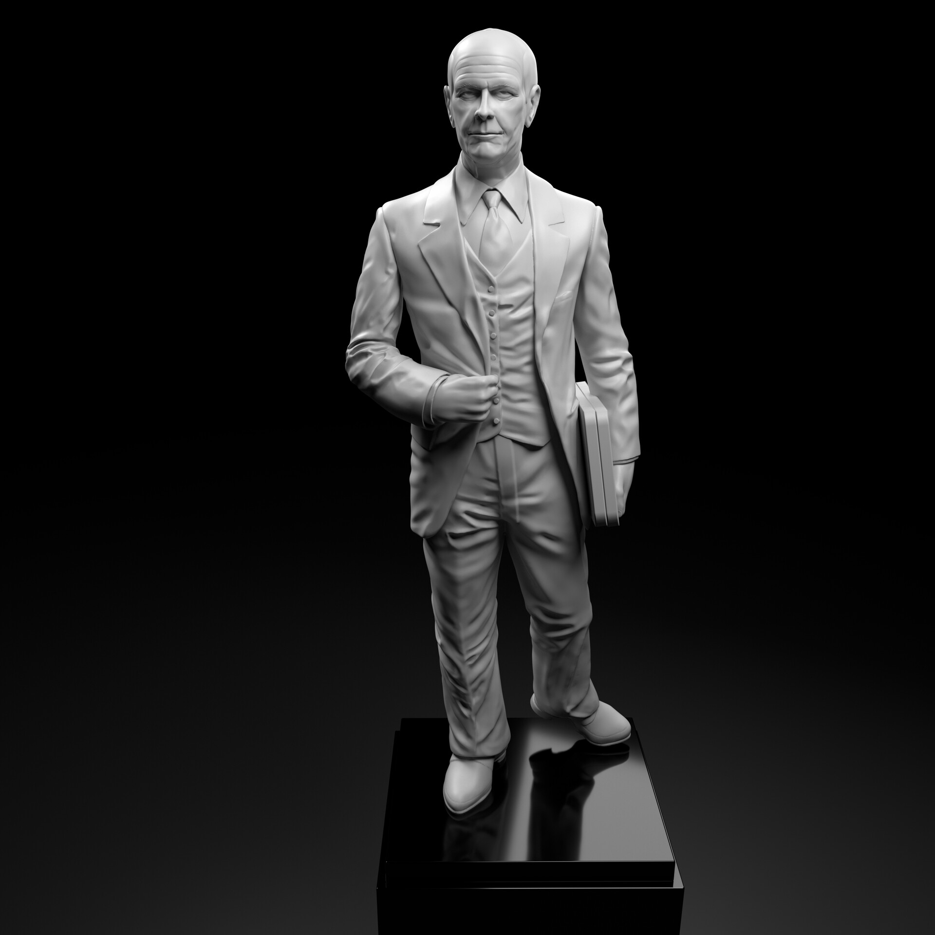 David Trujillo - Gerald Ford Sculpture