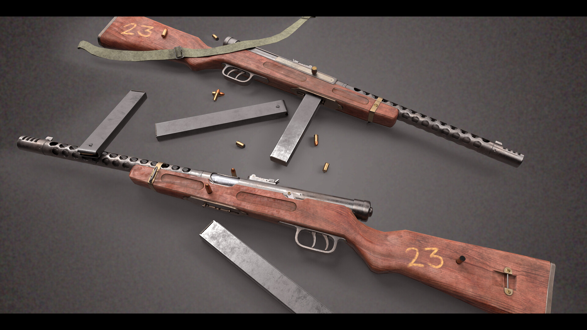 ArtStation - Beretta Model 38 A