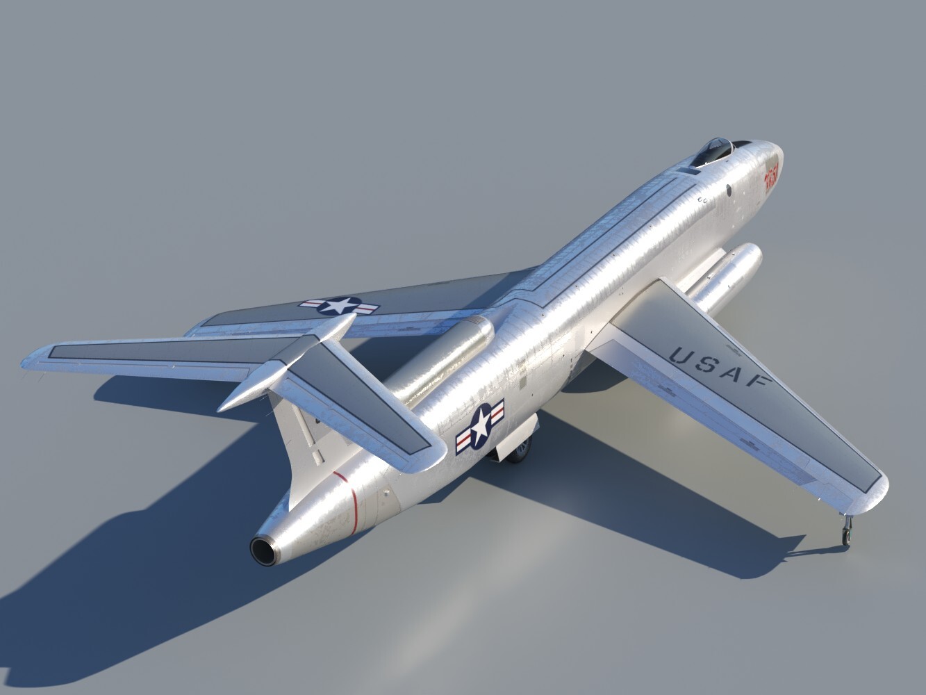 Tim Samedov - Martin XB-51 bomber 3D model