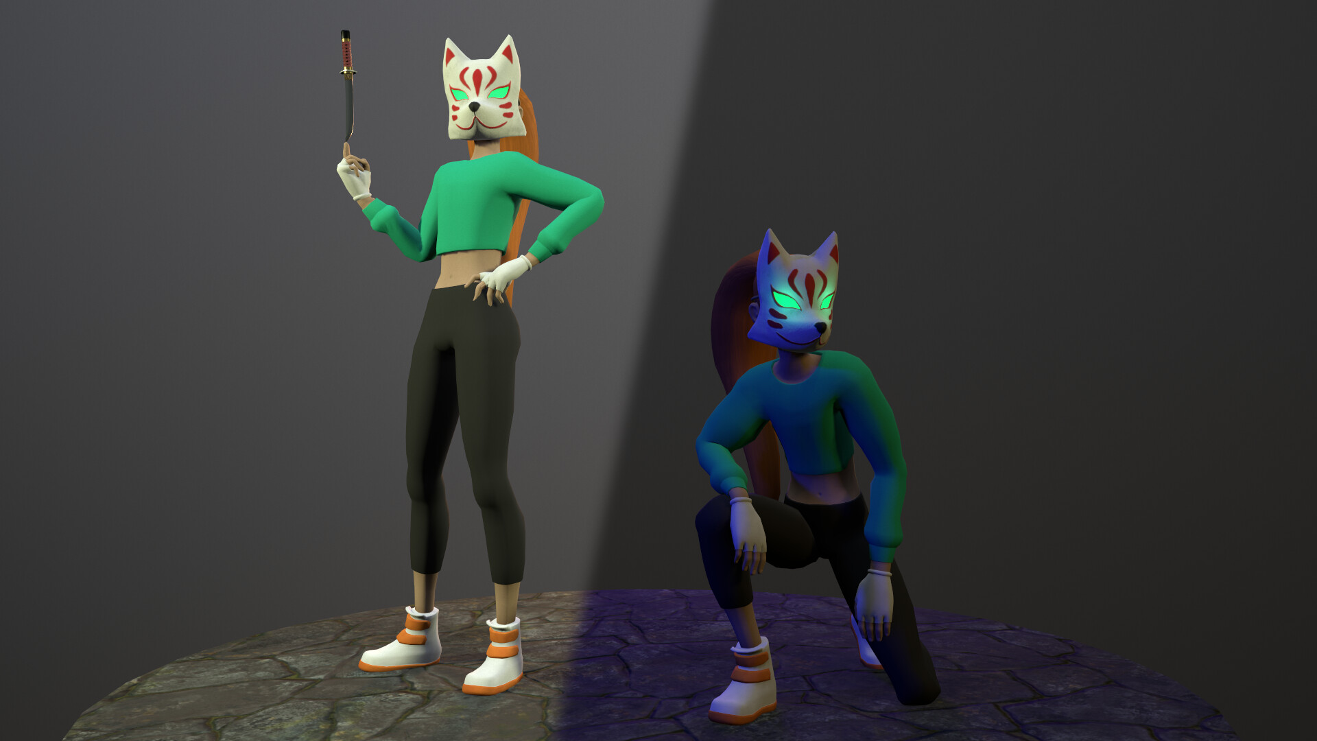 ArtStation - Kitsune | Character Model