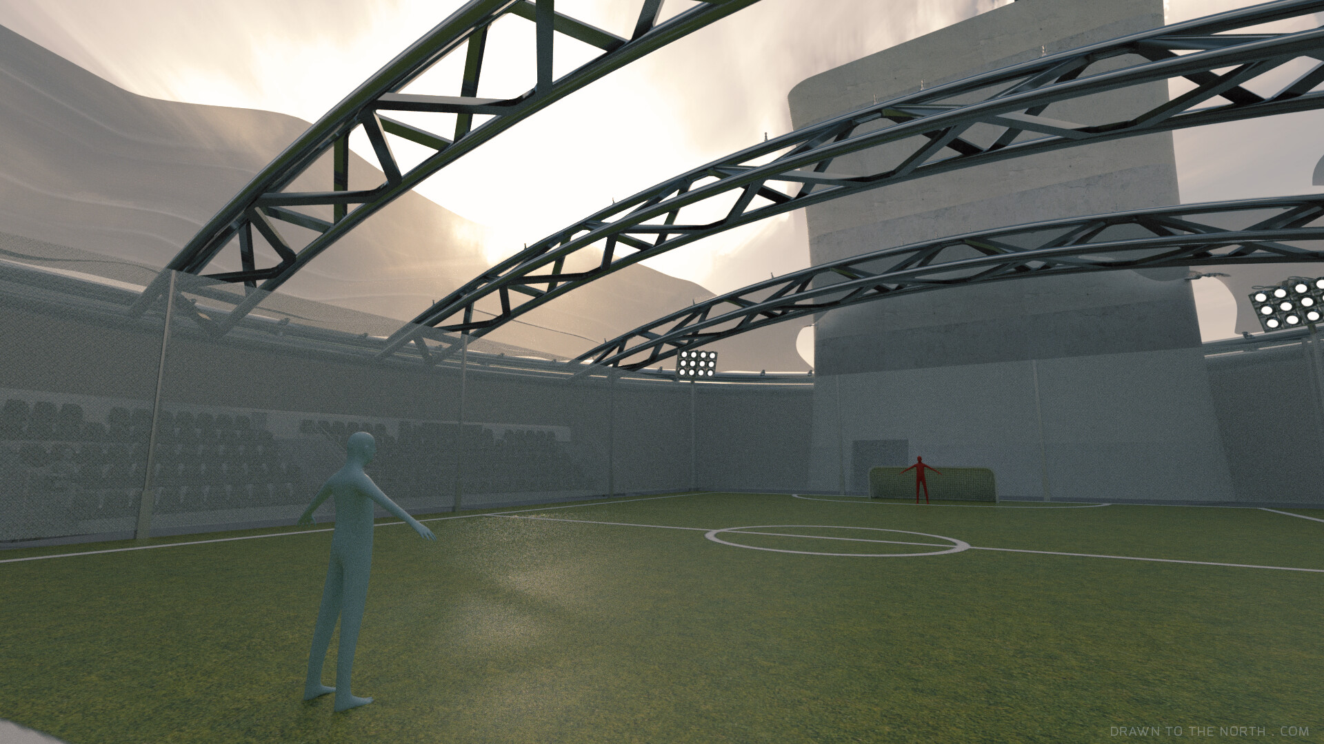 Ryan Woodhouse - Brazil Football Skyscraper