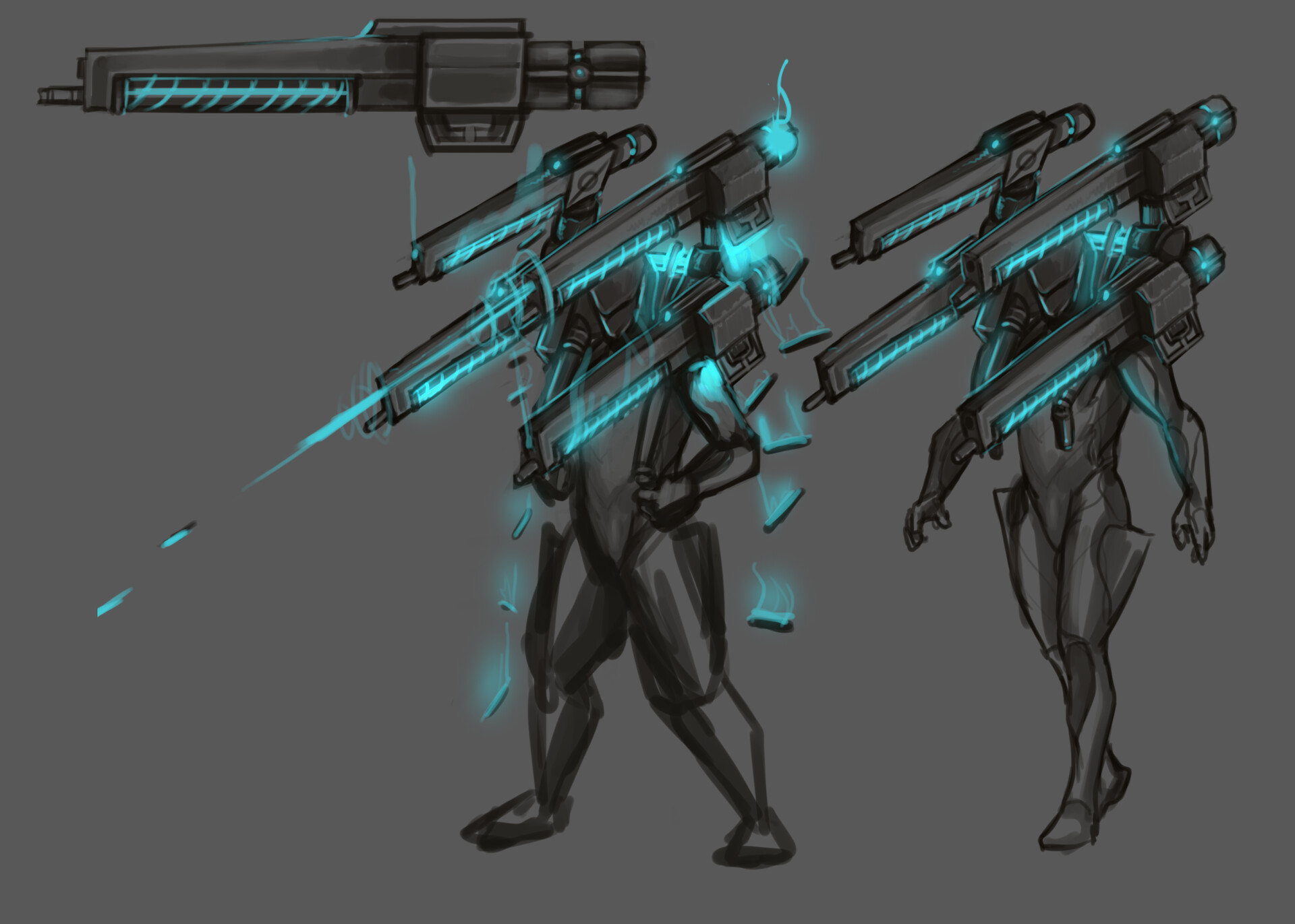 ArtStation - Warframe Superheavy Weapons Concept