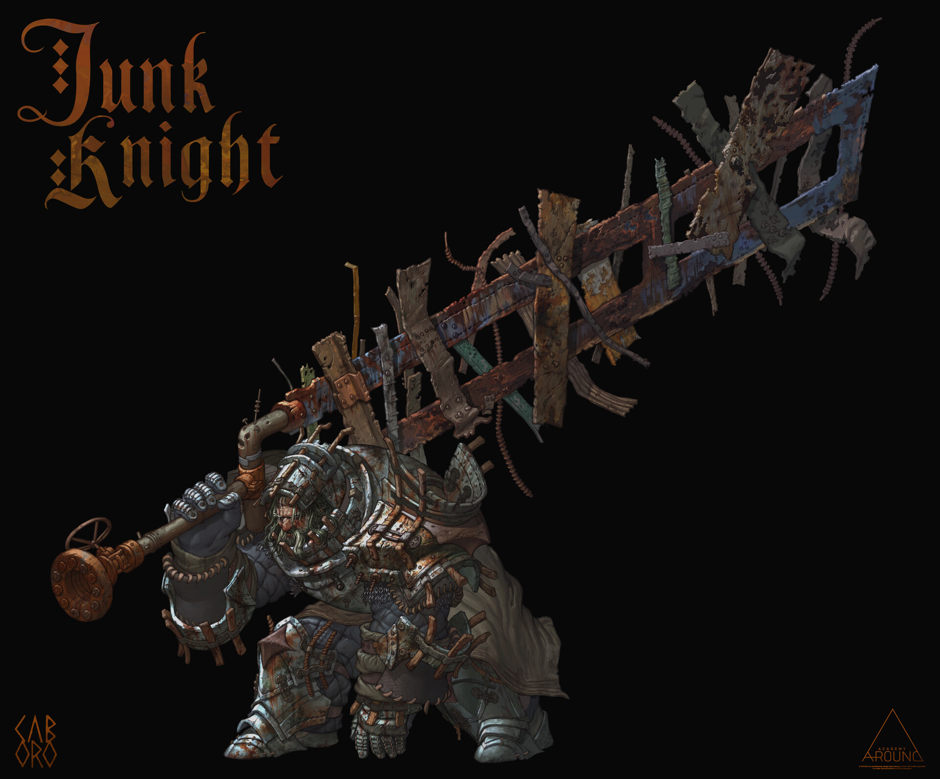 JUNK KNIGHT by CABORO : r/ImaginaryKnights