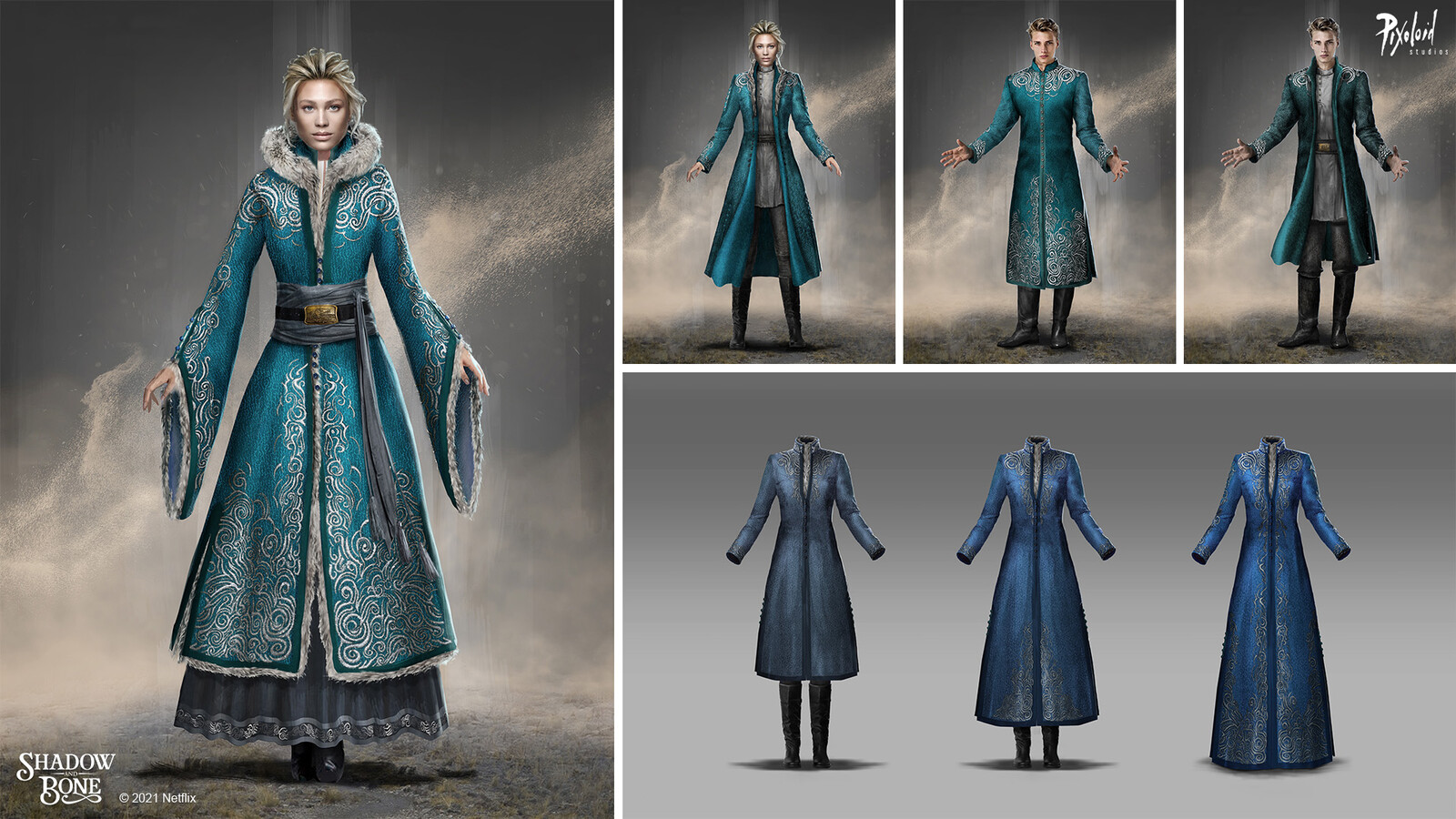 Pixoloid Studios - Shadow and Bone - Etheralki (Grisha costumes)