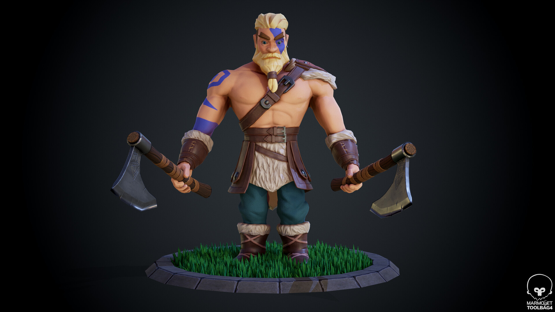 ArtStation - Stylized viking