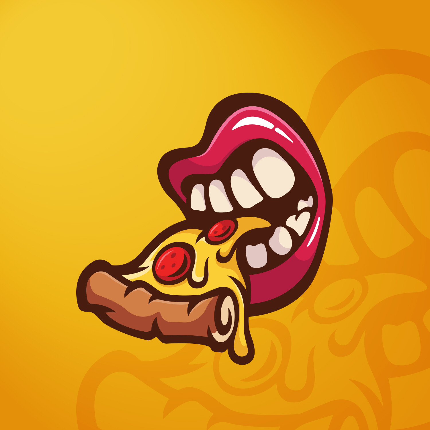 ArtStation - Pizza mouth