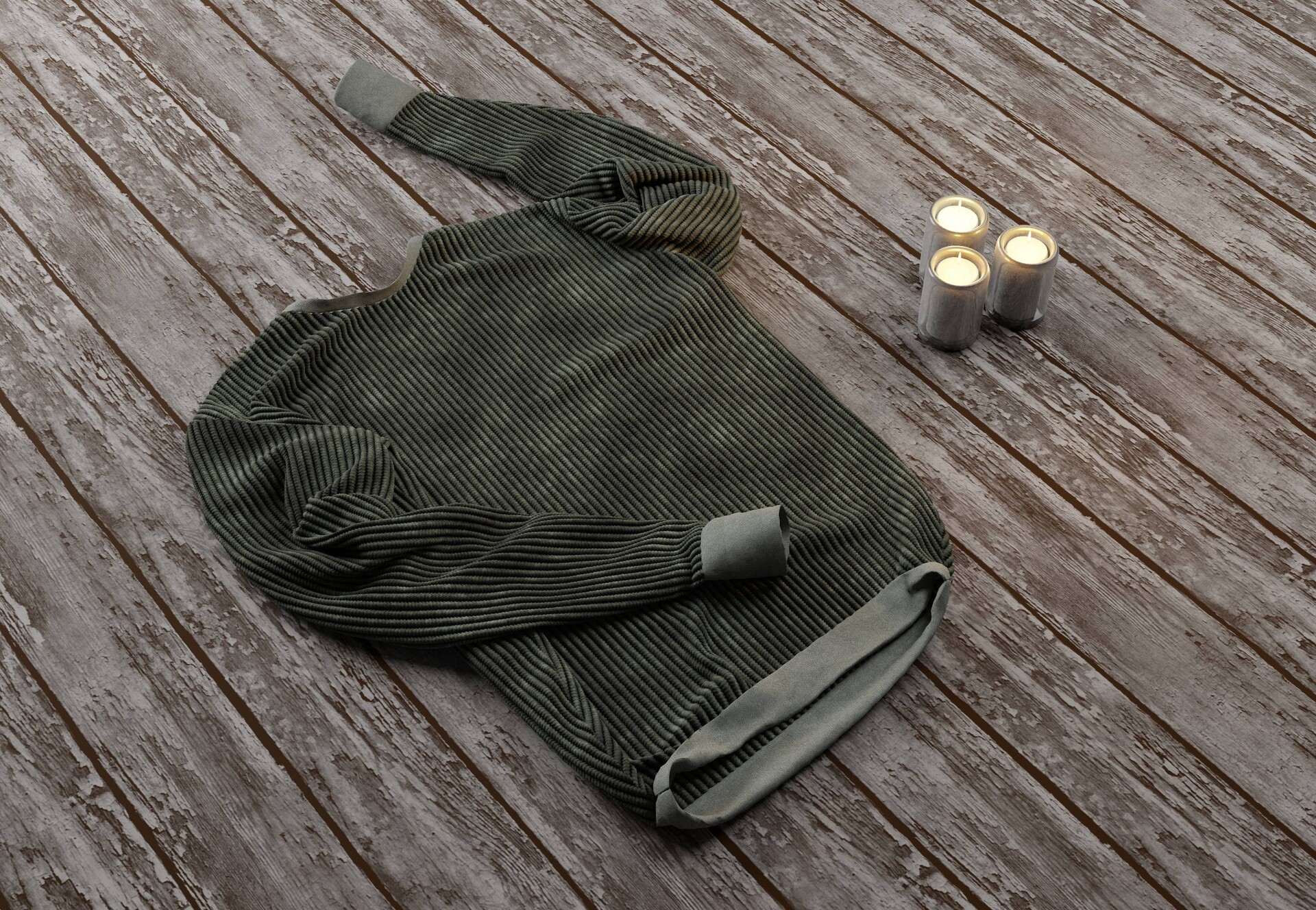 ArtStation - Procedural wool fabric texture