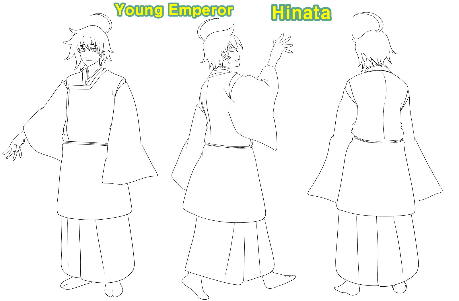 Chasity Conner - Young Emperor Character Designs