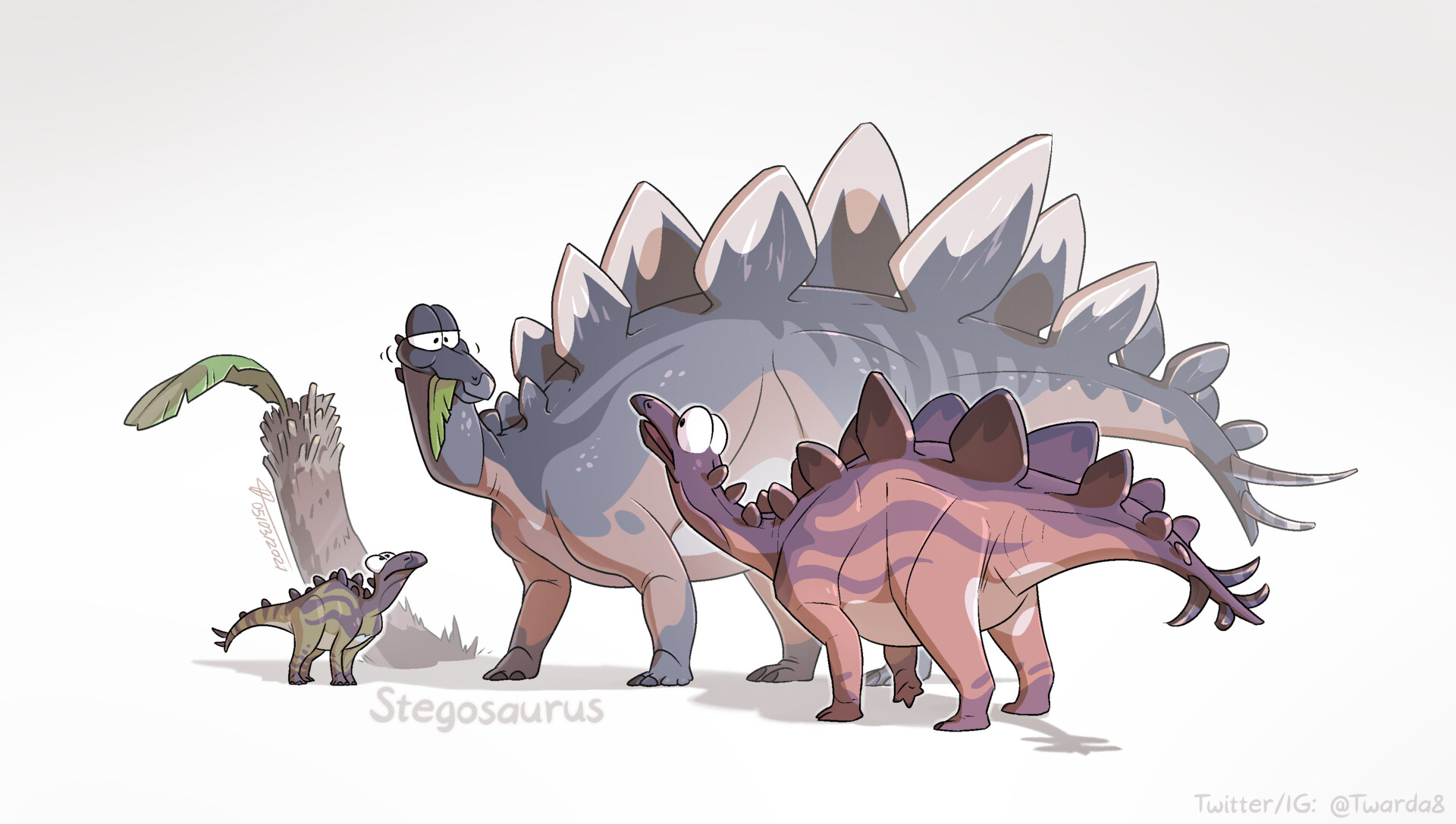 ArtStation - Stegosaurus!