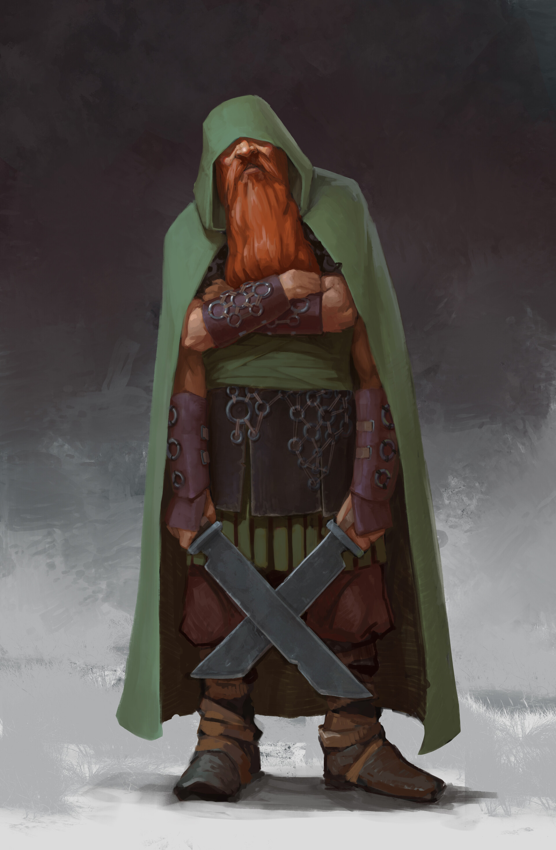 ArtStation - hunter warrior