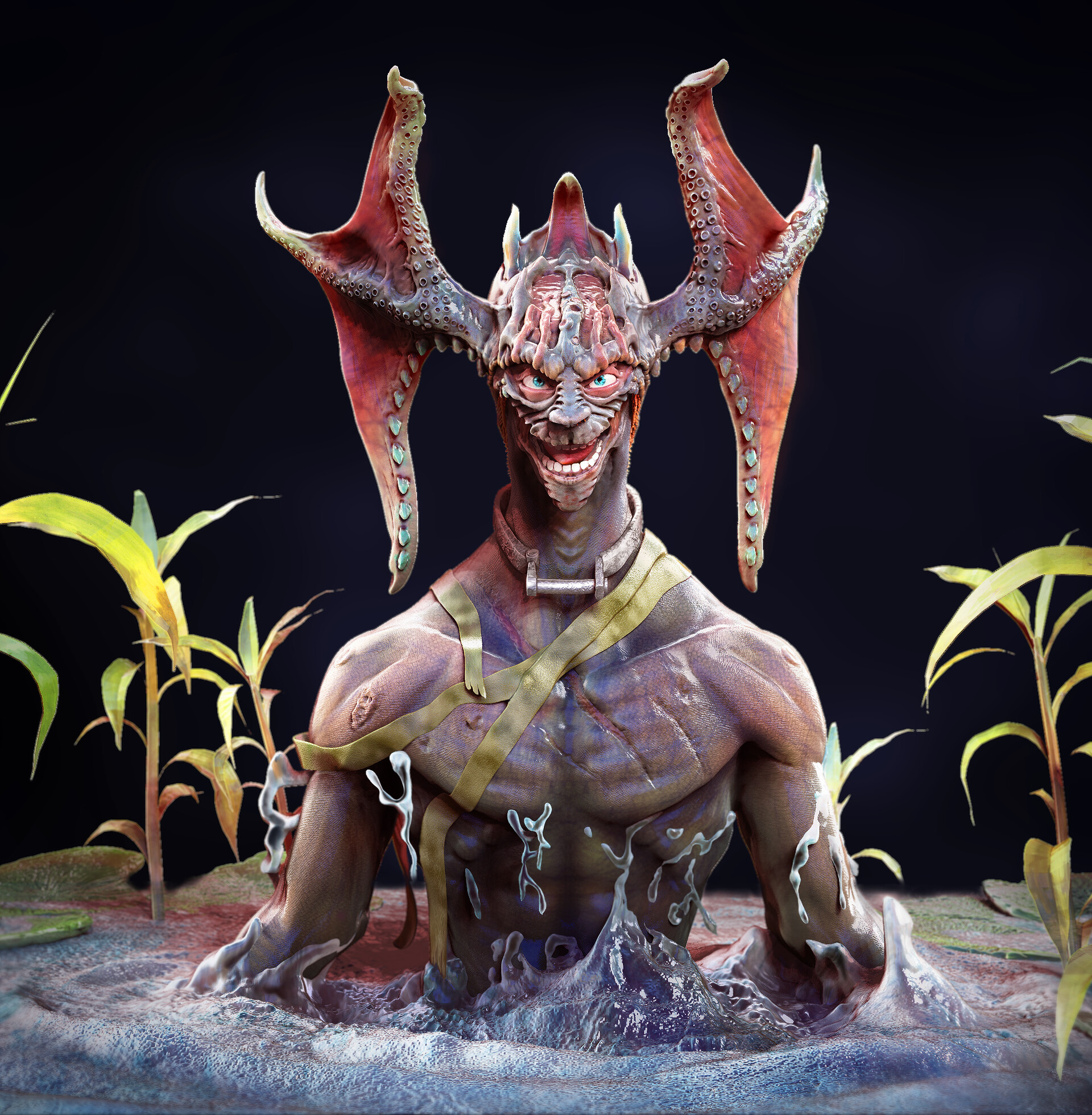 ArtStation - (Harmless) Swamp-Creature