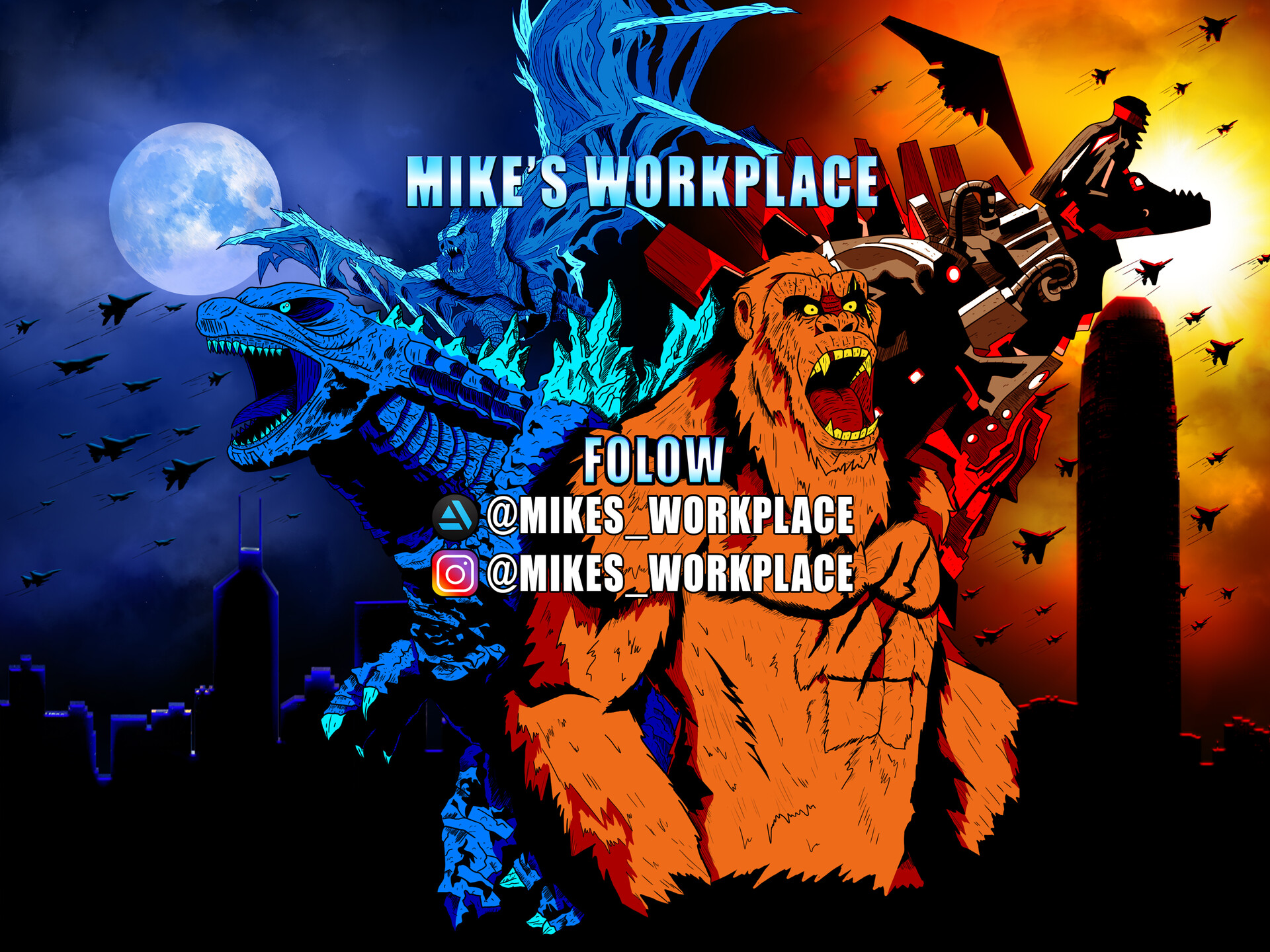 mikes_ workplace - Godzilla vs Kong Concept Art