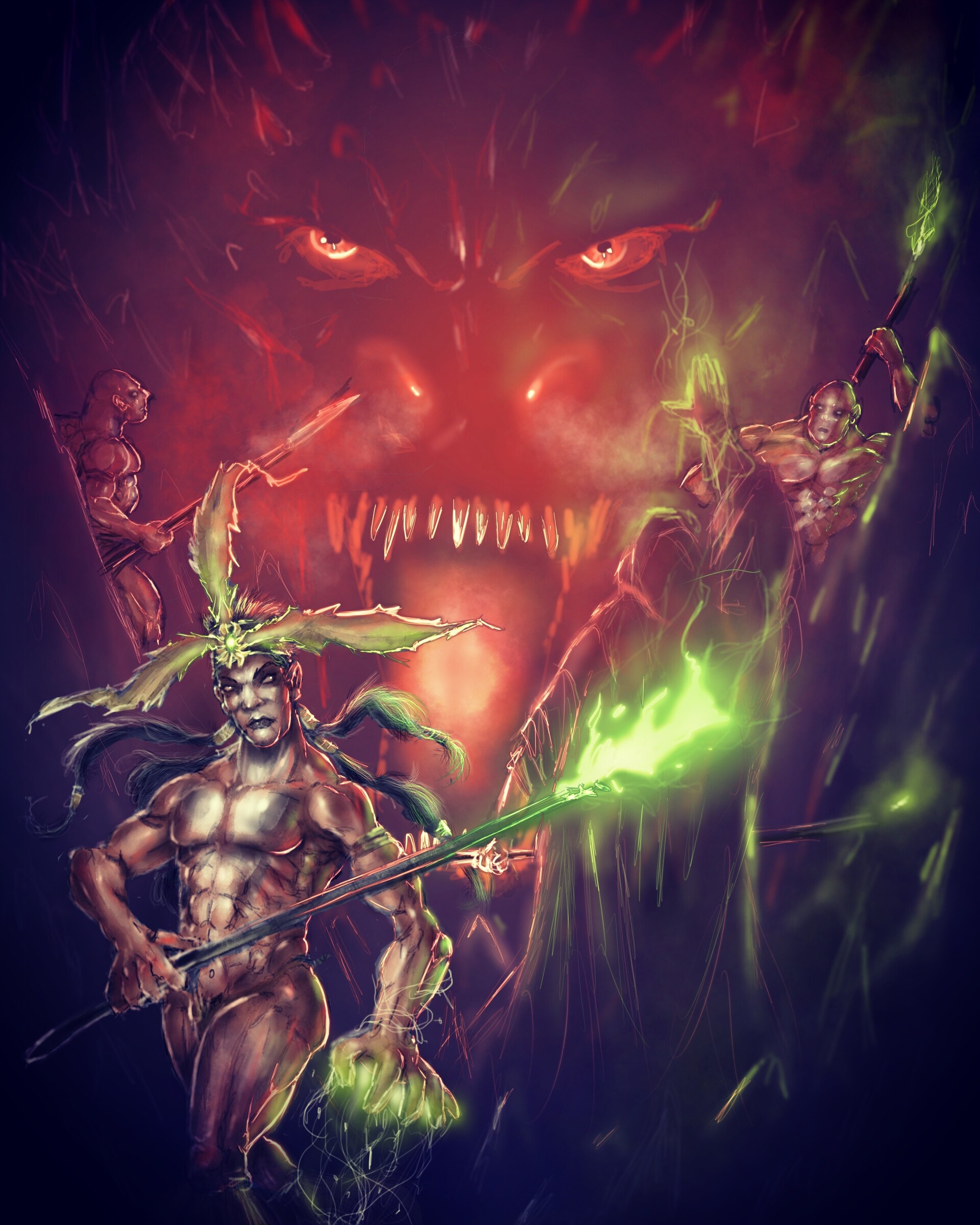 ArtStation - Dragón slayer