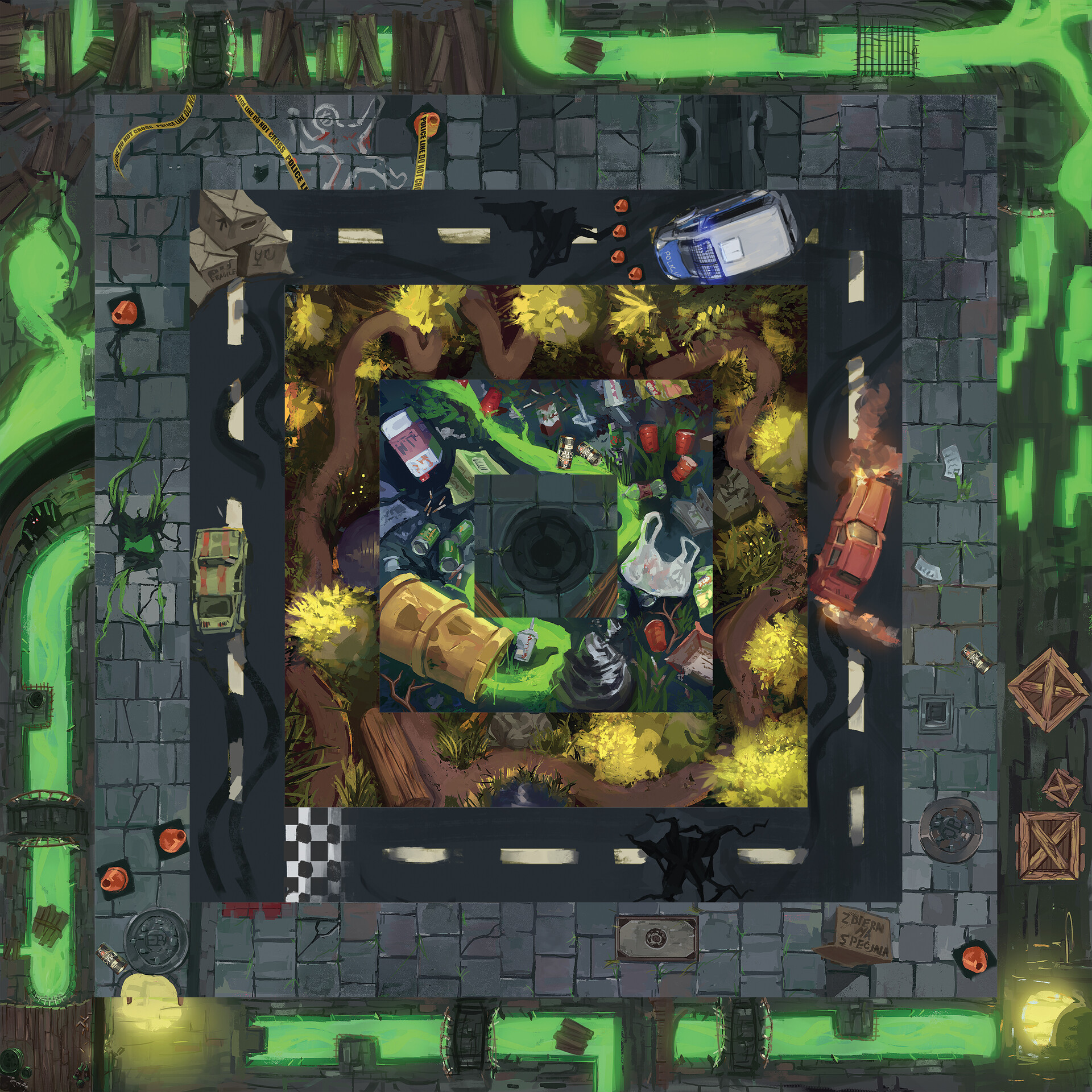 ArtStation - Board game design