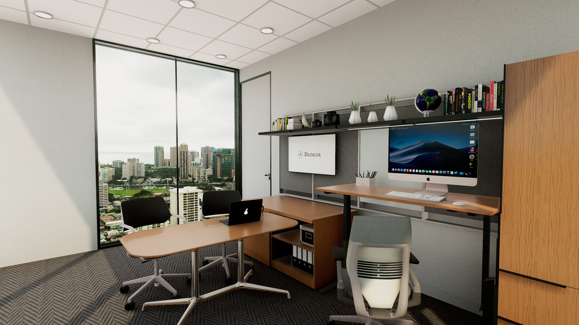 ArtStation - Office Room Design Unity Render