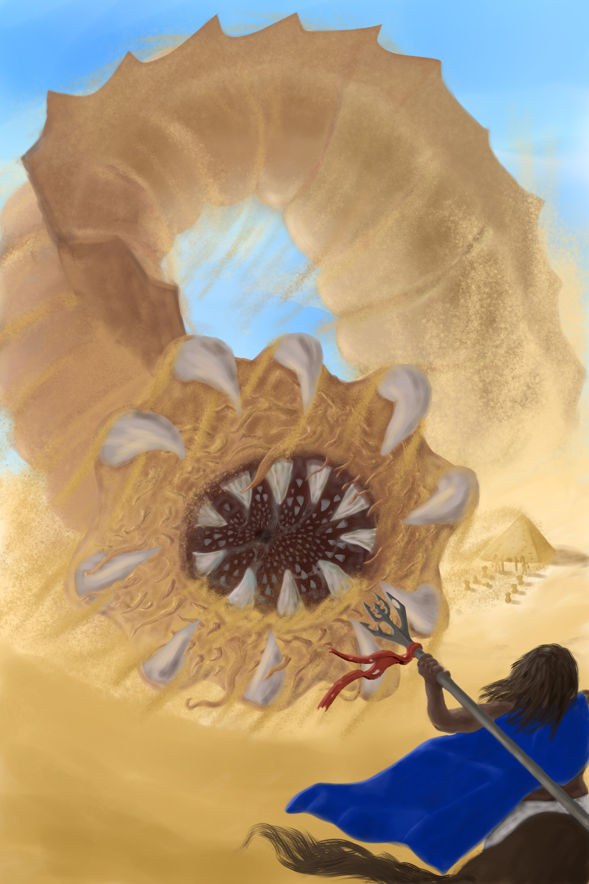 ArtStation - Giant Sandworm