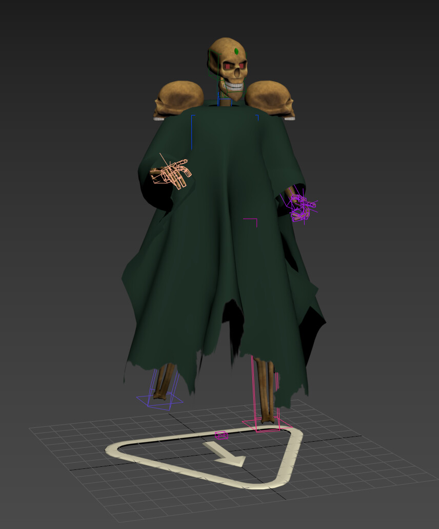 Mike Nickerson's Portfolio - Enemies - Lich Lite (College Capstone Project)