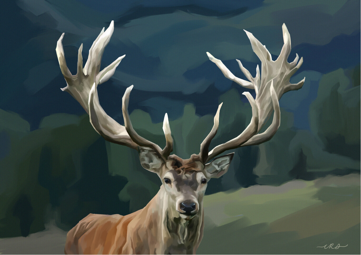 ArtStation - 21 Point Stag