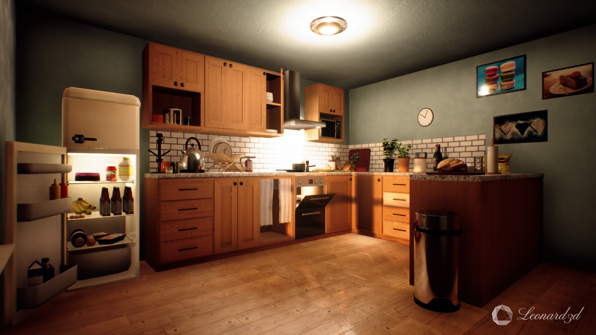 ArtStation - Kitchen Unreal Engine 4.26