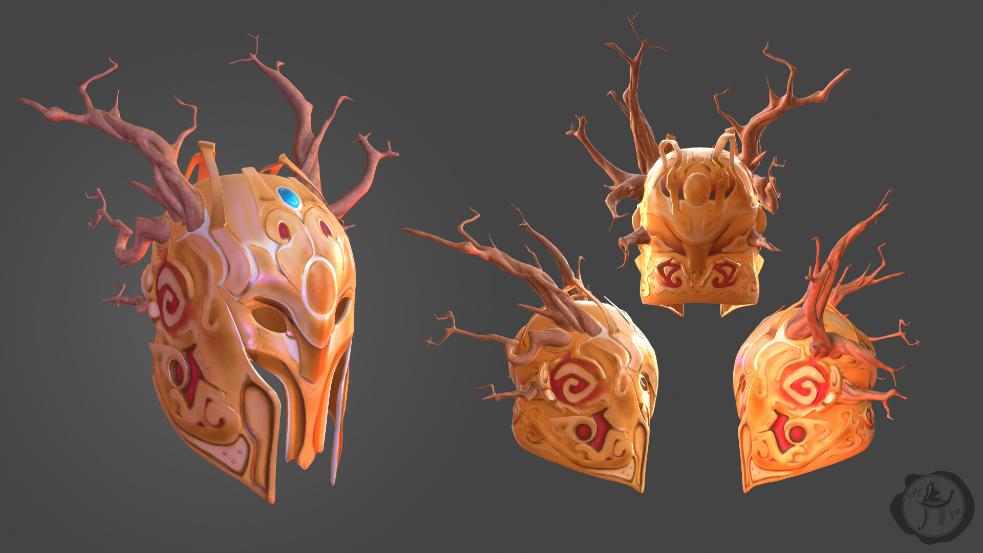 Hattie Volle - Druid Helm