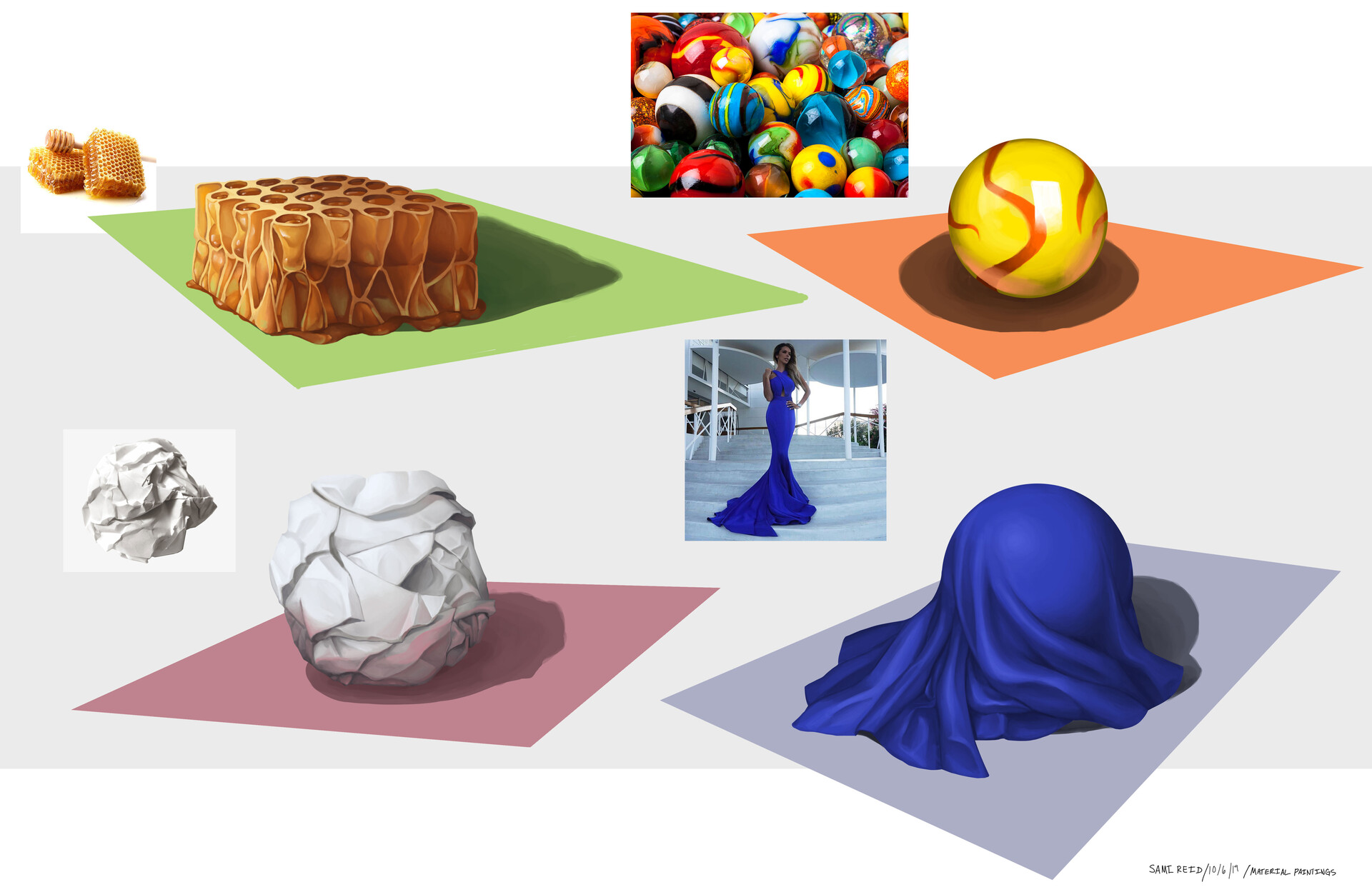 ArtStation - Lighting in Painting Studies