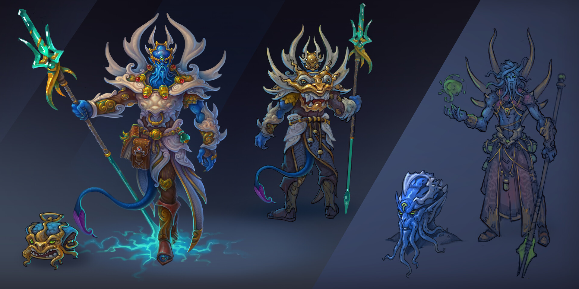 ArtStation - Draconid charachter concept