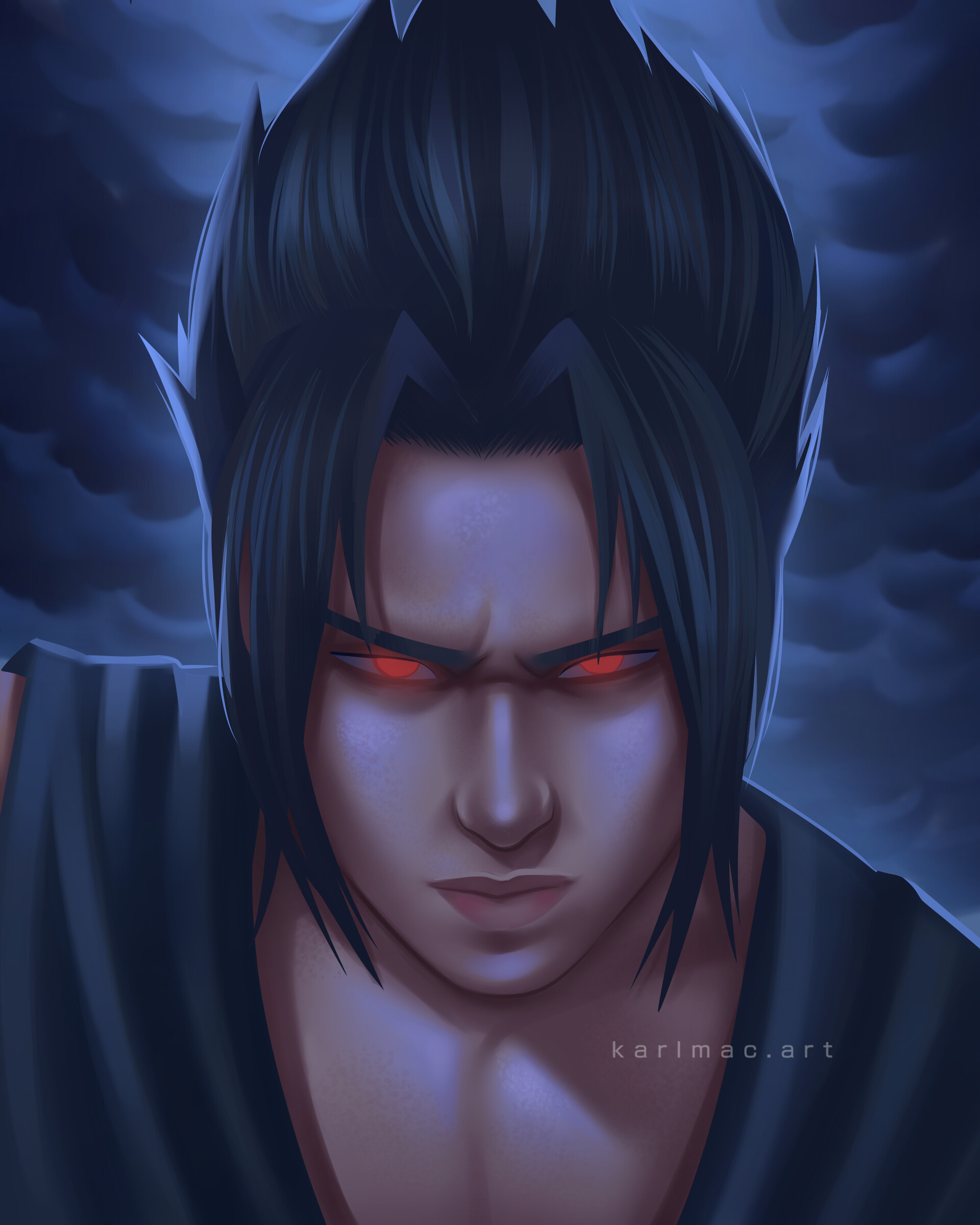 ArtStation - Sasuke fanart