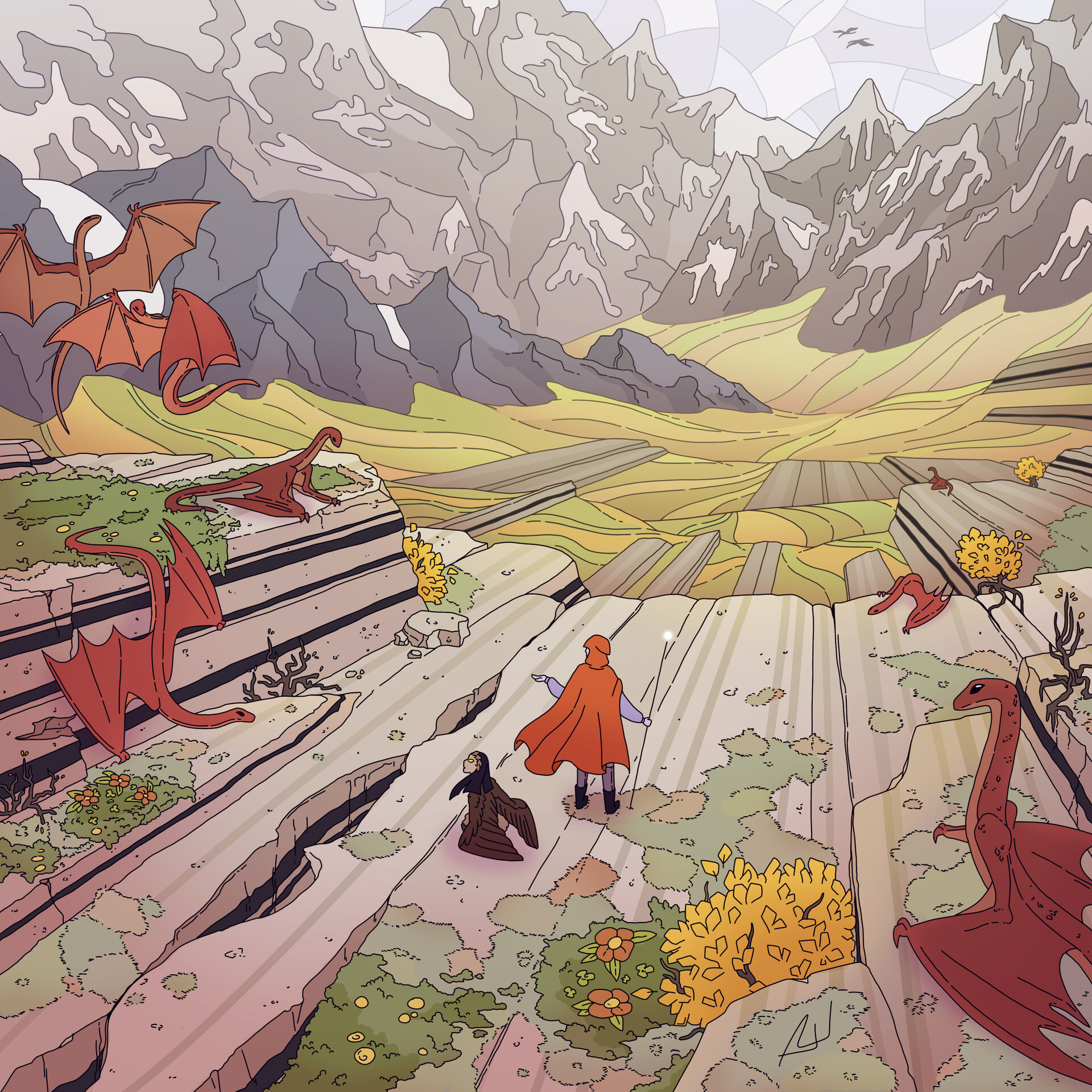 ArtStation - Serpent Mountains