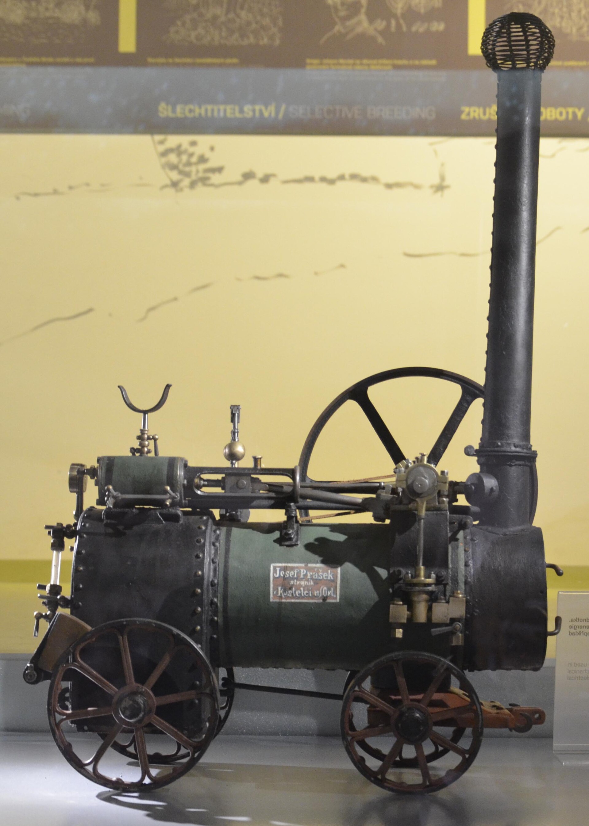 Jaroslav - Agricurtural machine - Portable engine (Lokomobila)