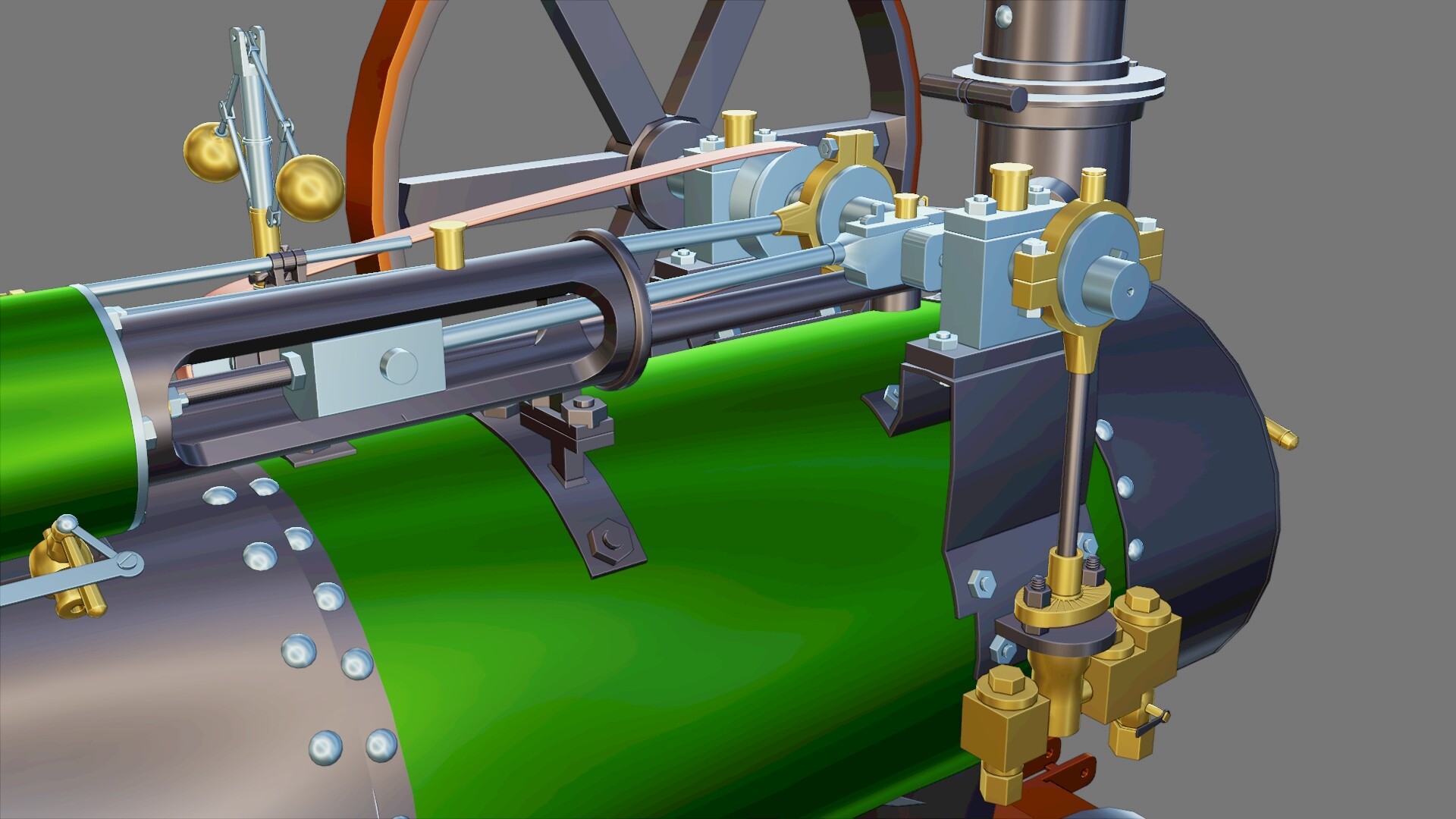 Jaroslav - Agricurtural machine - Portable engine (Lokomobila)