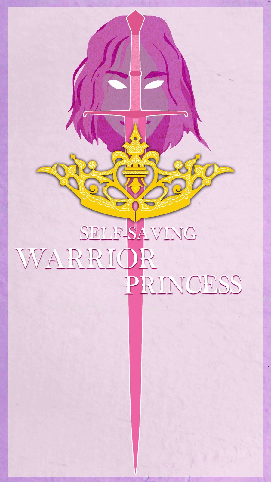 Sámhlaoch Swords - Self-Saving Warrior Princess Logo