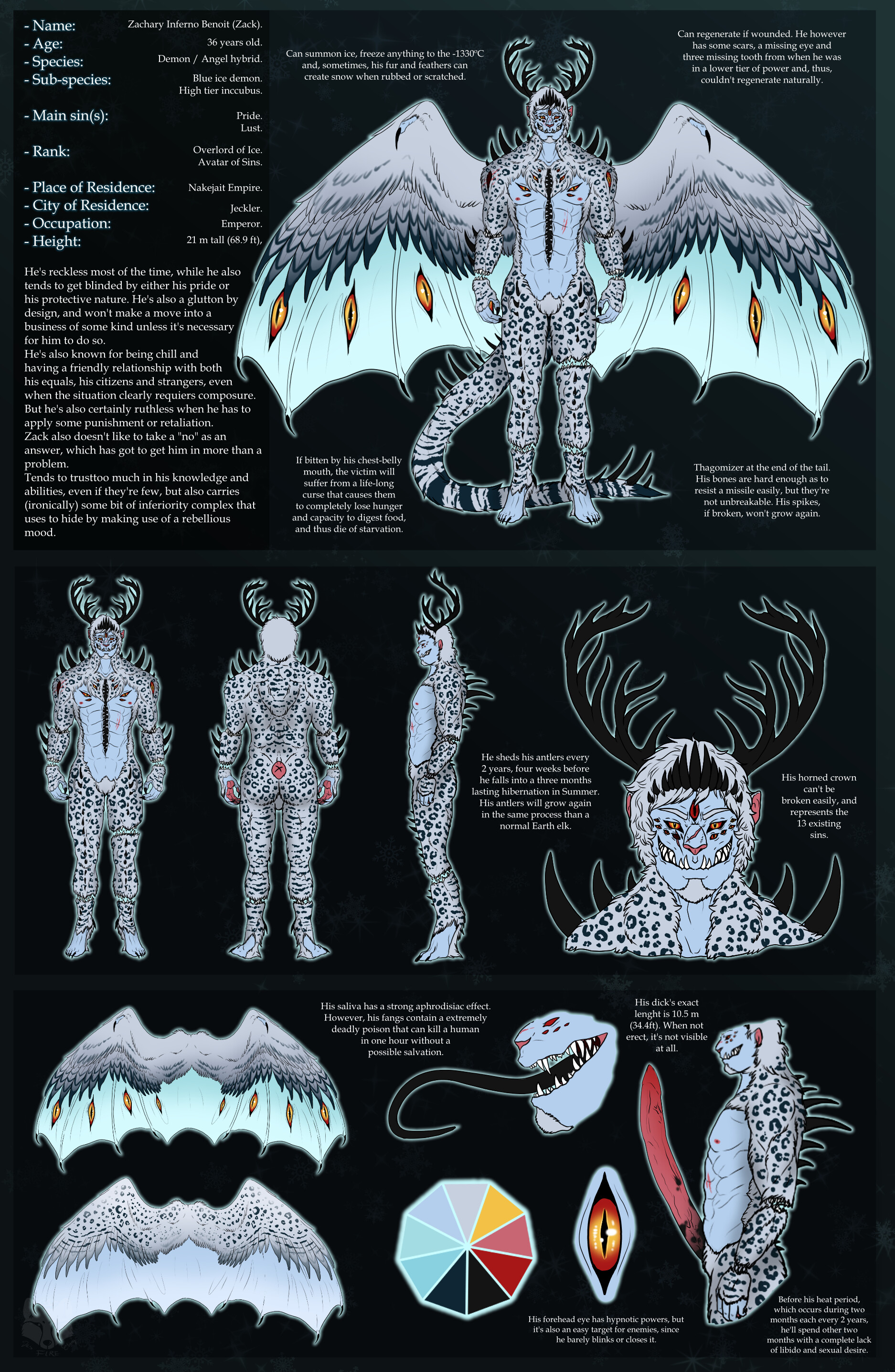 ArtStation - Zack Reference Sheet